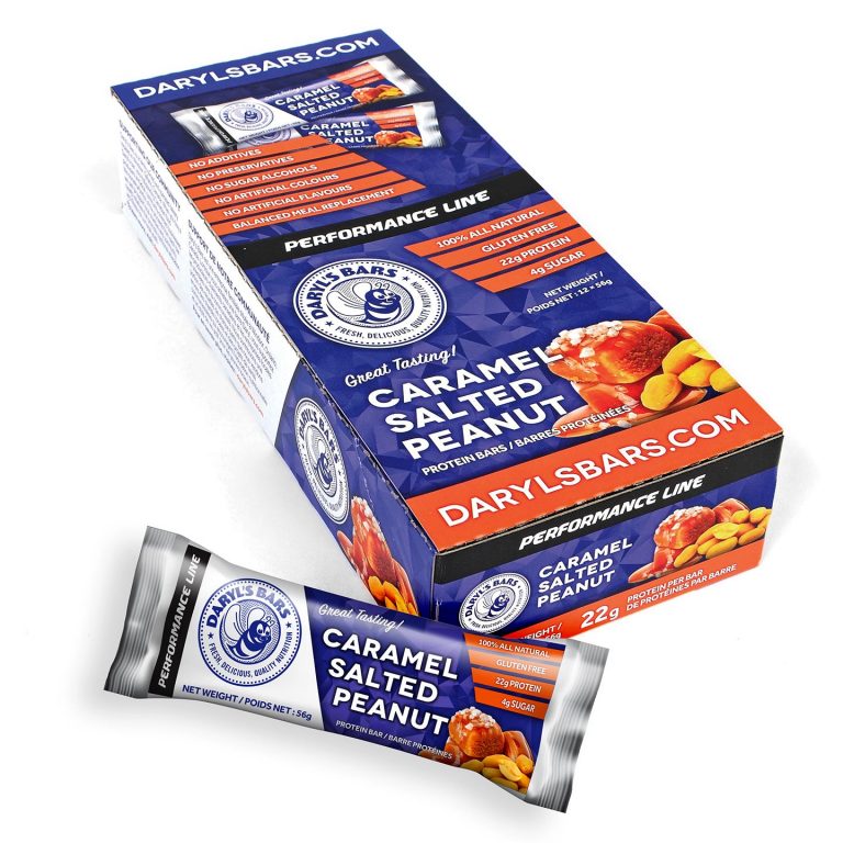 Performance Line Protein Bars | Daryl's Bars ~ Fresh, Delicious ...